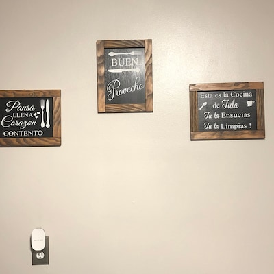 Farmhouse Signs, Living Room Decor, Wood Signs,spanish Home Decor, Home ...