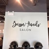 Beauty Salon Sign for Interior Wall With Custom Logo in Gold, Silver ...