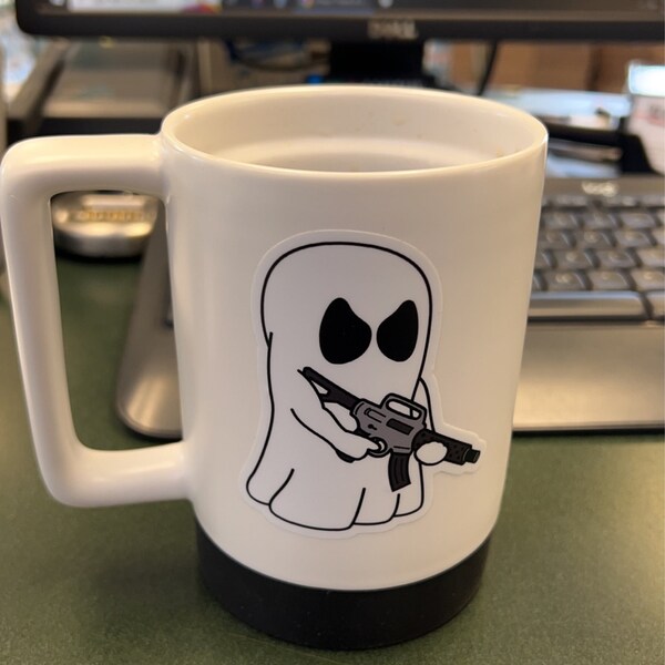 Ghost Gun Sticker - Etsy