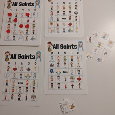 All Saints' Day Word Search Printable PDF - Etsy