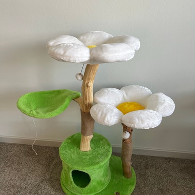 Mix & Match Flower Cat Bed, Cat Furniture, Cat Gift, Cat Climbing, Cat ...