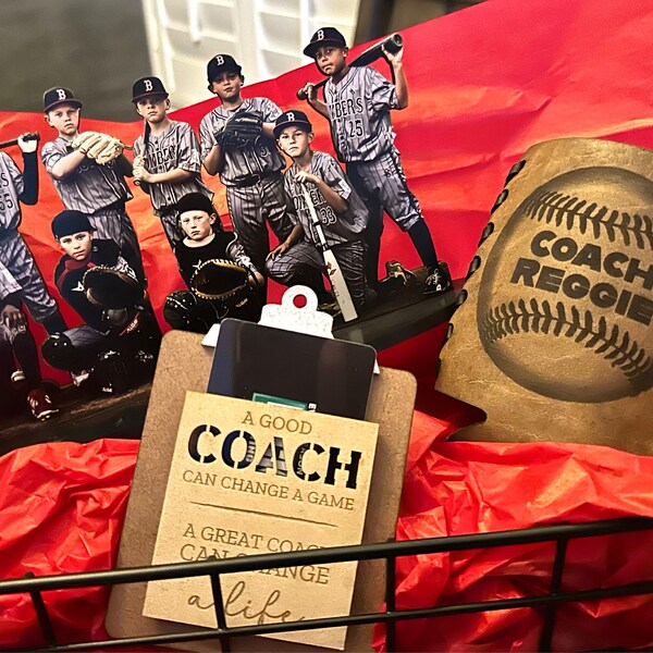 Coach Clipboard Card Holder, Coach Gift Card, Coach Appreciation Gift ...