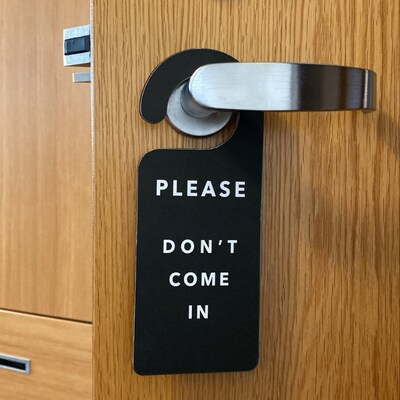 Filming in Progress Do Not Disturb Door Sign Home Office - Etsy UK