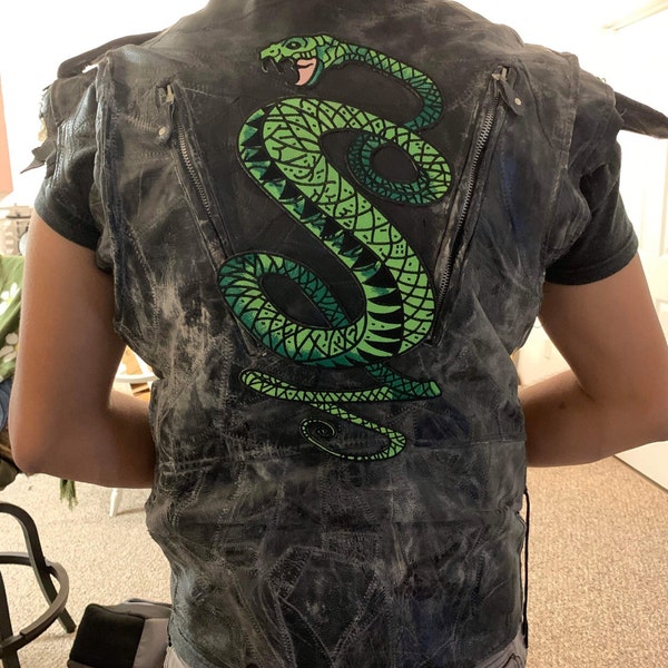 Tunnel Snakes Patch Large Embroidered Fallout - Etsy