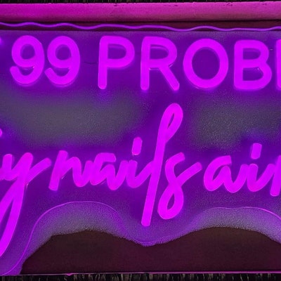 Lets TOX About It, Neon Lights Signs, Botox Sign, Botox Neon Sign, Med ...