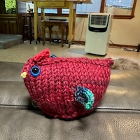 Poppy the Chicken Knitting Pattern ORIGINAL, Knit Chicken Pattern ...