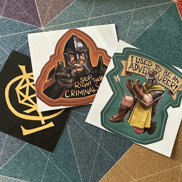 Dnd Class Stickers | Vinyl Waterproof Sticker, Class Hit Dice, Dungeons ...