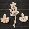 RARE and UNIQUE Hobé Sterling Silver Floral Brooch Highly Sought After ...