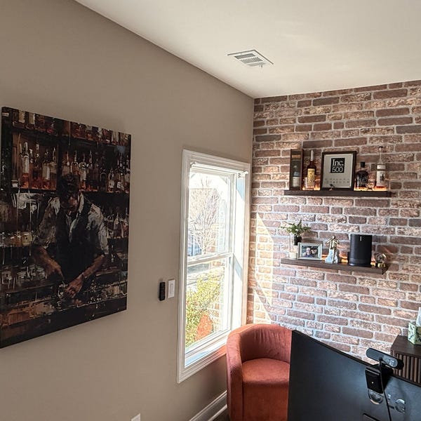 Speakeasy Bartender Artwork - Whiskey Bourbon Room Painting - Vintage ...