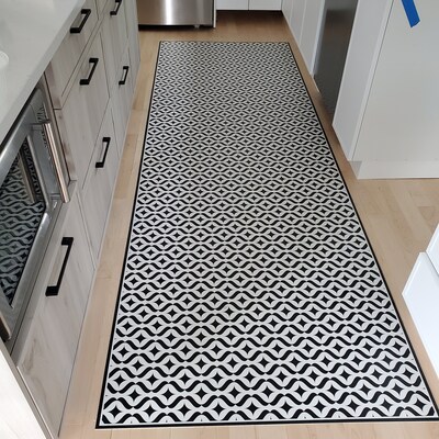 Modern Vinyl Rug, Vinyl Carpet, Pvc Mat, Kitchen Rug - Etsy