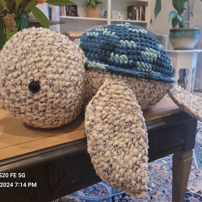 Crochet Jumbo Turtle human Size Pattern PDF Download Extra Large ...