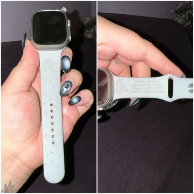 Bluey Apple Watch Band, Bluey Laser Engraved Watch Band, Personalized ...