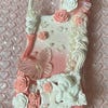 Baby Pink Heart Decoden Phone Case for All Brand, Light Pink Roses ...