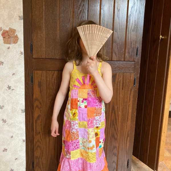 Girls Patchwork Hippie Dress - Etsy