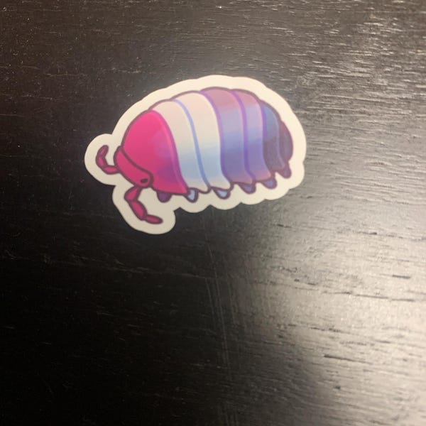 PRIDESOPODS! (pride Isopod Stickers!) LGBTQ Roly Poly Waterproof Bug ...