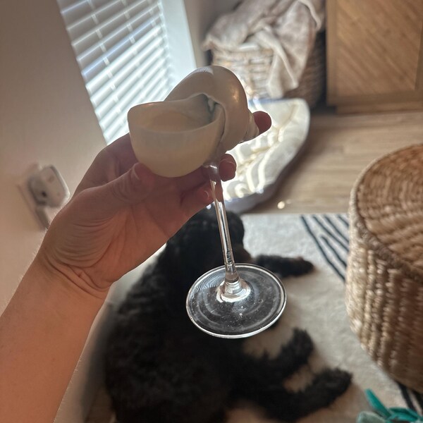 Natural Conch Shell Wine Glass,beach Wedding Bridesmaid Gifts,handmade ...