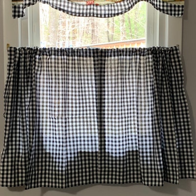 ROOSTER CHICKEN Kitchen Window Valance Kitchen Window - Etsy