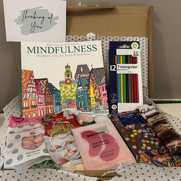 Distraction Gift Box - Hospital Letterbox Gift for Her - Mental Health ...