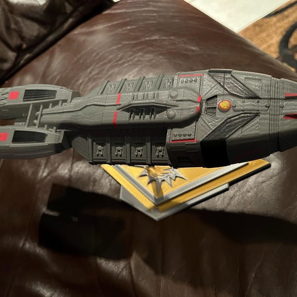 11.75" Battlestar Galactica Ranger Cruiser Model - Detailed 3d Printed ...