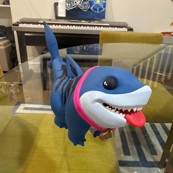 Jeff - the Shark - Etsy