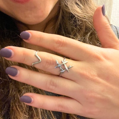 INGUZ Rune Ring Sterling Silver Twigs True Love Harmony - Etsy