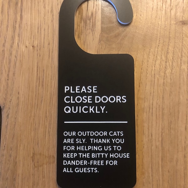 Meeting in Progress, DND Sign, Do Not Disturb, Double Sided Sign ...
