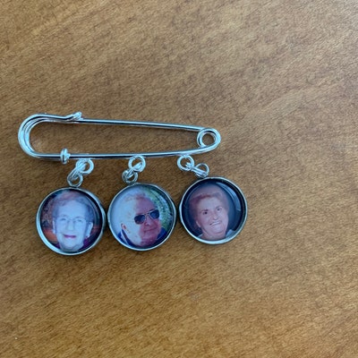 Memory Charm Memory Pin for Groom Memory Charm for Wedding Graduation ...