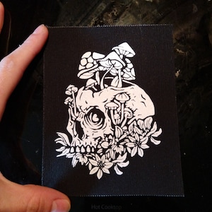 SAMURAI & DRAGON Punk Patch Patches Death Patch - Etsy