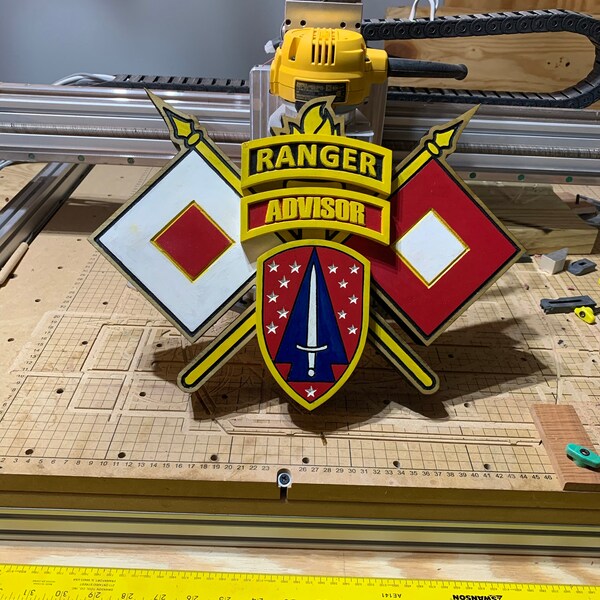 US Army Security Force Assistance Brigade Patch Vector Files, Dxf Eps ...