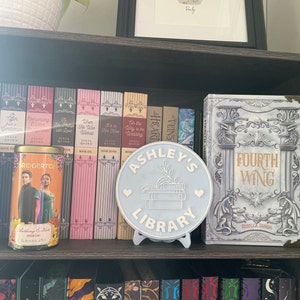 Library Sign Book Decor Bookish Conversation Hearts Valentines Day ...