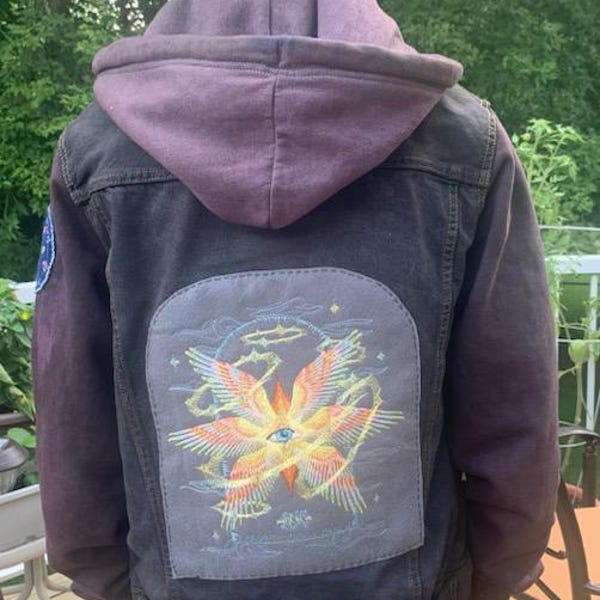 Embroidered T-shirt : Angels Fly Merch Organic - Etsy