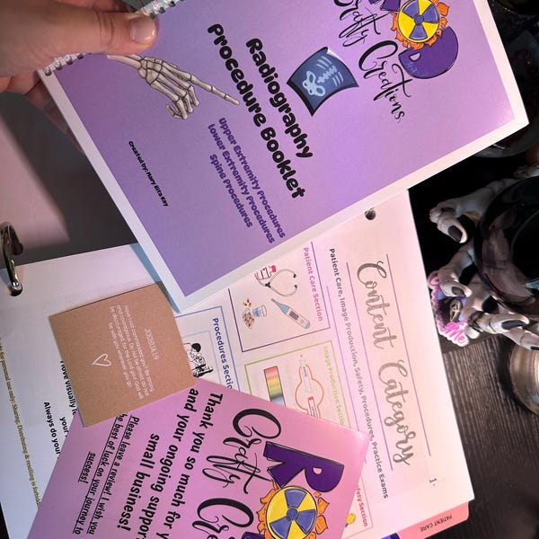 Radiology Technologist 2 Week Study Plan + Guide - X-ray Tech Study ...