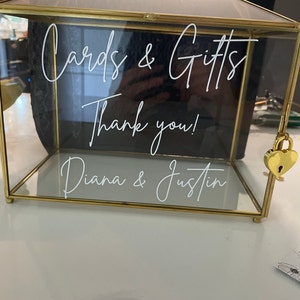 Custom Wedding Sign Vinyl Decal - Etsy