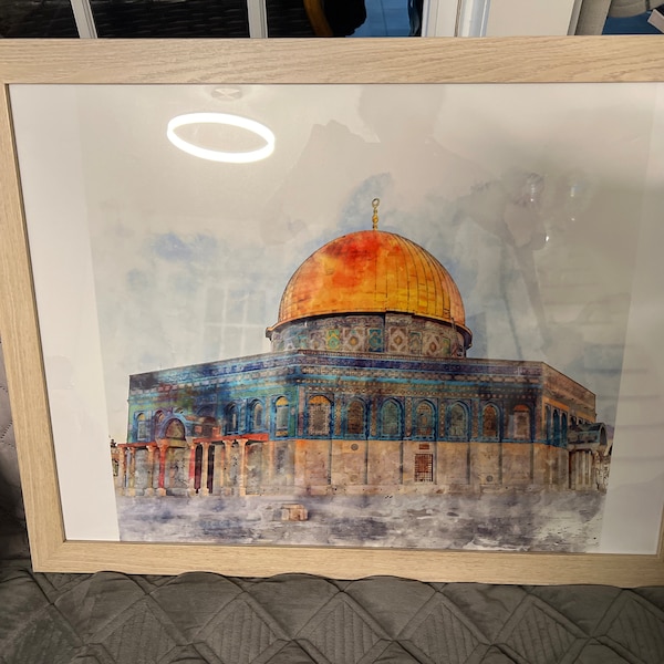 Palestine Wall Art Set, Palestine Map, Islamic Poster Print, Al Aqsa ...