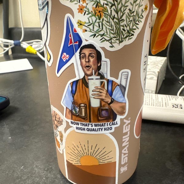 In My Adam Sandler Era Vinyl Sticker matte Finish - Etsy