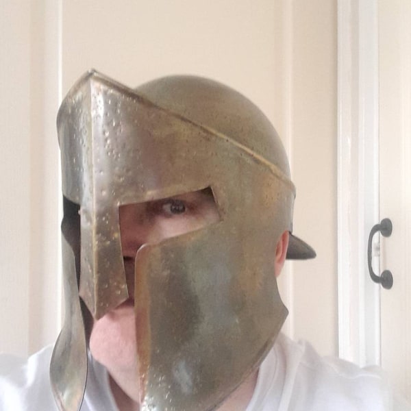 Templar Crusader Knight Helmet Templar Helmet Gift for Him - Etsy