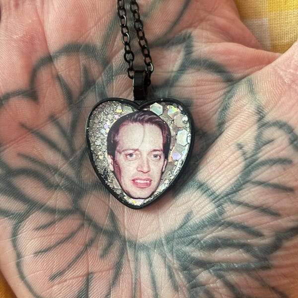 Layne Staley Necklace Heart-shaped Pendant Inspired by Alice in Chains ...