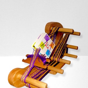 Loom-the Minstrel Inkle Small Travel Sized Weaving Loom-makes 5 Foot ...