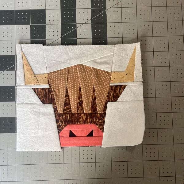 Cute Farm Animals / Set of 3 Animal Patterms / Cow / Sheep / Llama ...