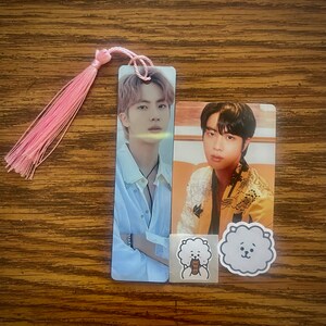 BTS Bookmarks - Etsy