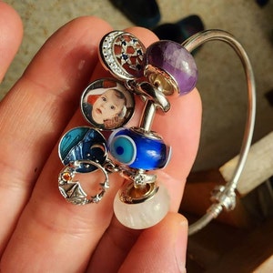 Authentic New Pandora Orange Tropical Flower Murano Beautiful Charm ...