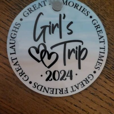 Personalized Girls Trip Bag, Girls Weekend Gifts, Personalized Beach ...