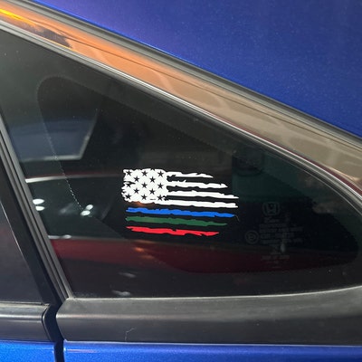 Back the Blue Vinyl Decal,thin Blue Line Decal,back the Blue Decal,blue ...