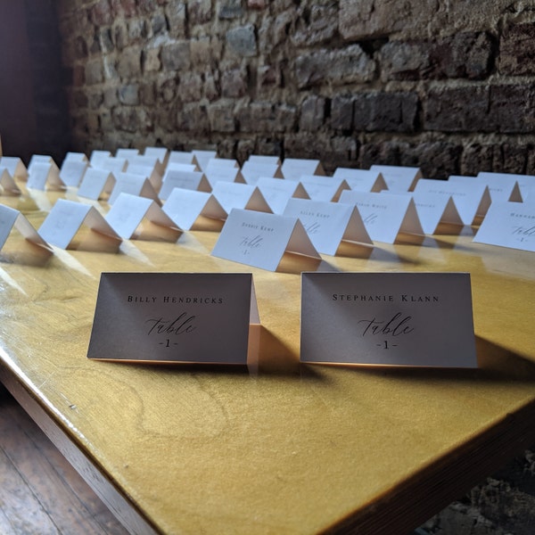 Wedding Name Cards Template Rustic Wedding Table Card Template DIY ...