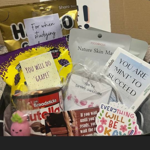 Personalized College Student Care Package - Etsy