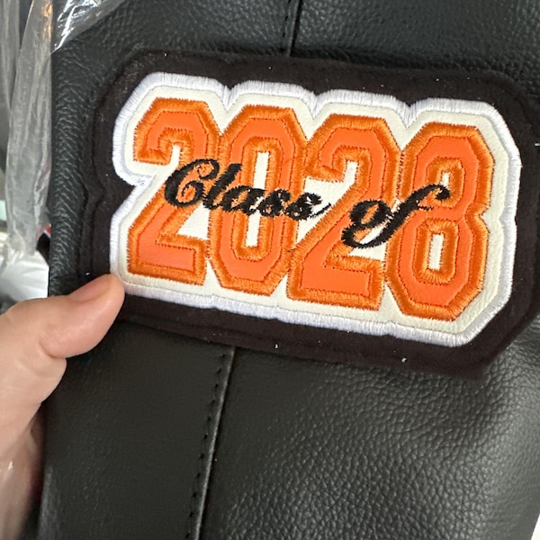 Graduation Year Letterman Jacket Patch | Class Year Letterman Jacket ...