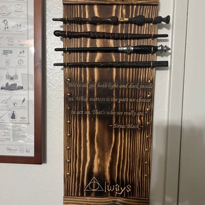 Wand Display Rack for Wizards and Witches - Etsy
