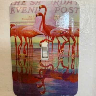 Let's Read Vintage Owl Book Week Light Switch Cover - Etsy
