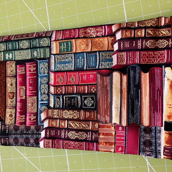 Timeless Treasures Library Books CM8214 Fabric by the Yard//piece - Etsy