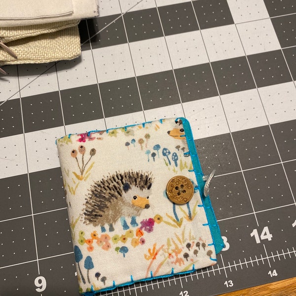 Sweet Needle Book in Pink Rose Fabric - Etsy